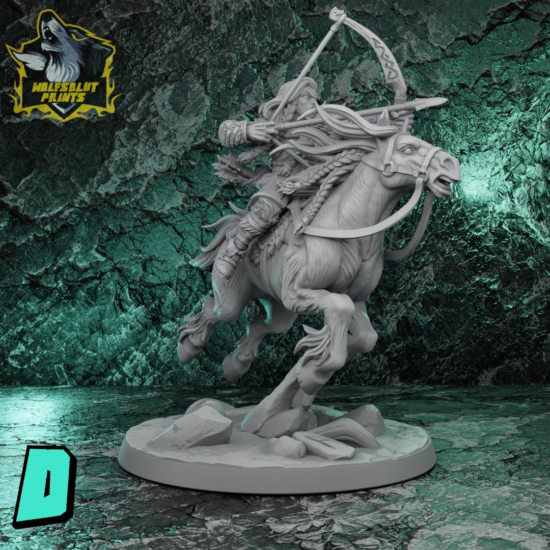Viking Rider Miniature Dungeons and Dragons Viking Mini - Etsy