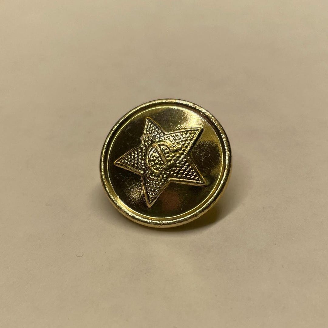 Vintage Soviet, CCCP Uniform Button. 2-pack. - Etsy