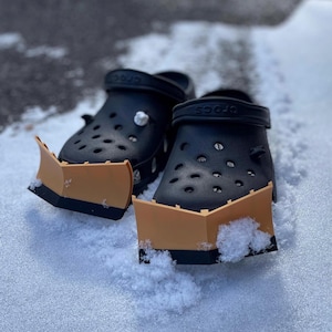 Croc Snow Plow Attachments, 2 Tone 2 Pack. - Etsy