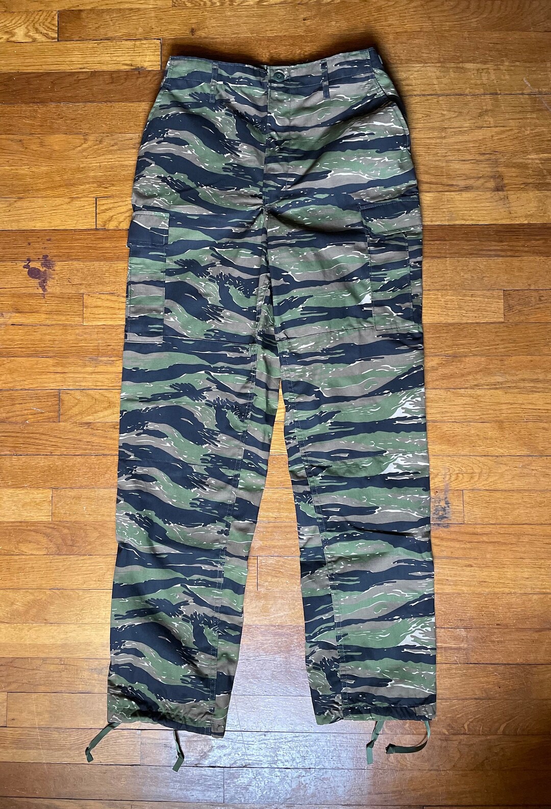 Tiger-stripe Camouflage, Proper BDU Pants. Medium-long. Like New ...