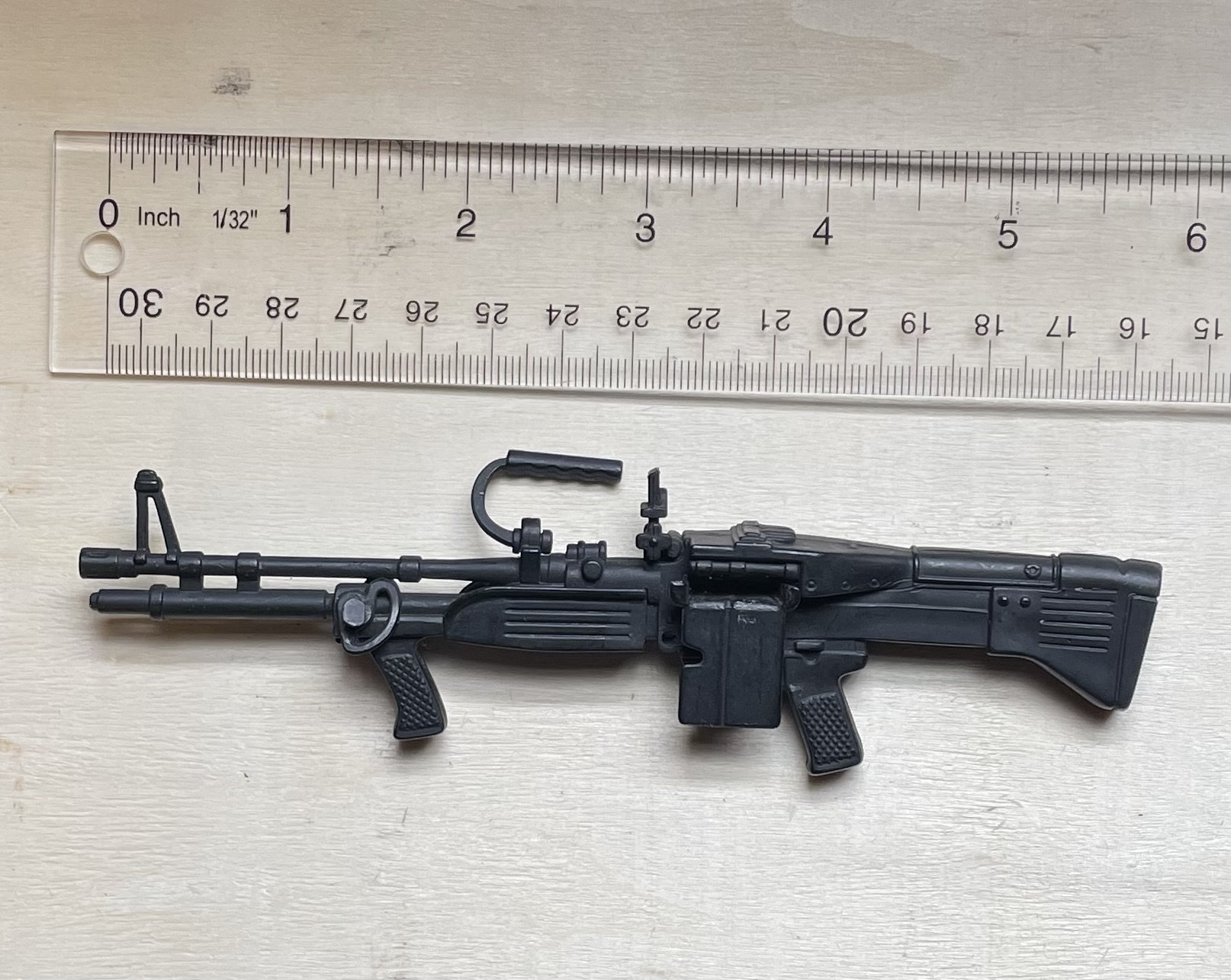 Vintage 1:6 Scale, Action Figure Light Machine Gun, 21st Century Toys G ...