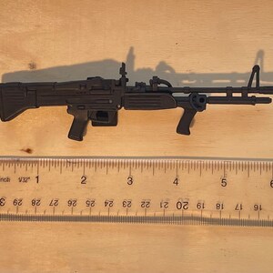 Vintage 1:6 Scale, Action Figure Light Machine Gun, 21st Century Toys G ...