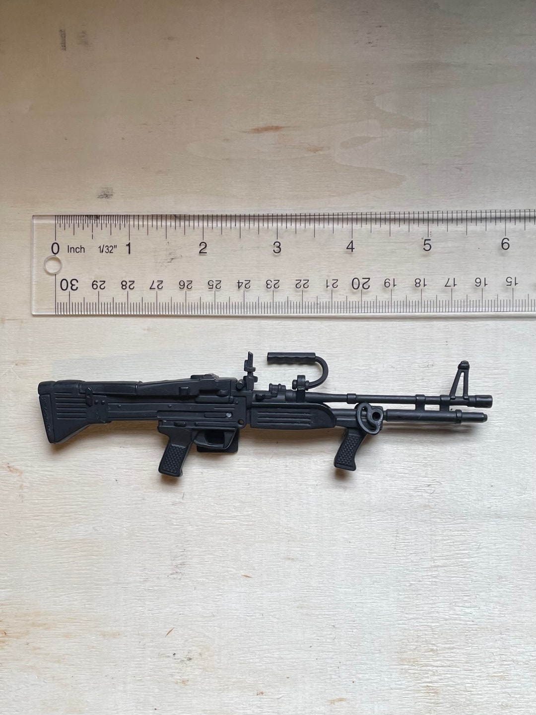 Vintage 1:6 Scale, Action Figure Light Machine Gun, 21st Century Toys G ...