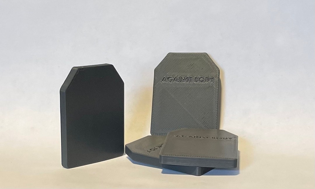 1:6 Scale Action Figure SAPI Armor Plates, 3D Printed, Custom Design - Etsy