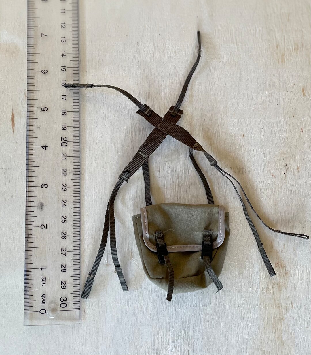 Vintage 1:6 Scale G.I. JOE, Ww2/vietnam Era, Small Rucksack, Ammo Bag ...