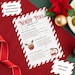 Elf Breakfast Menu Template | North Pole Christmas Morning Printable ...