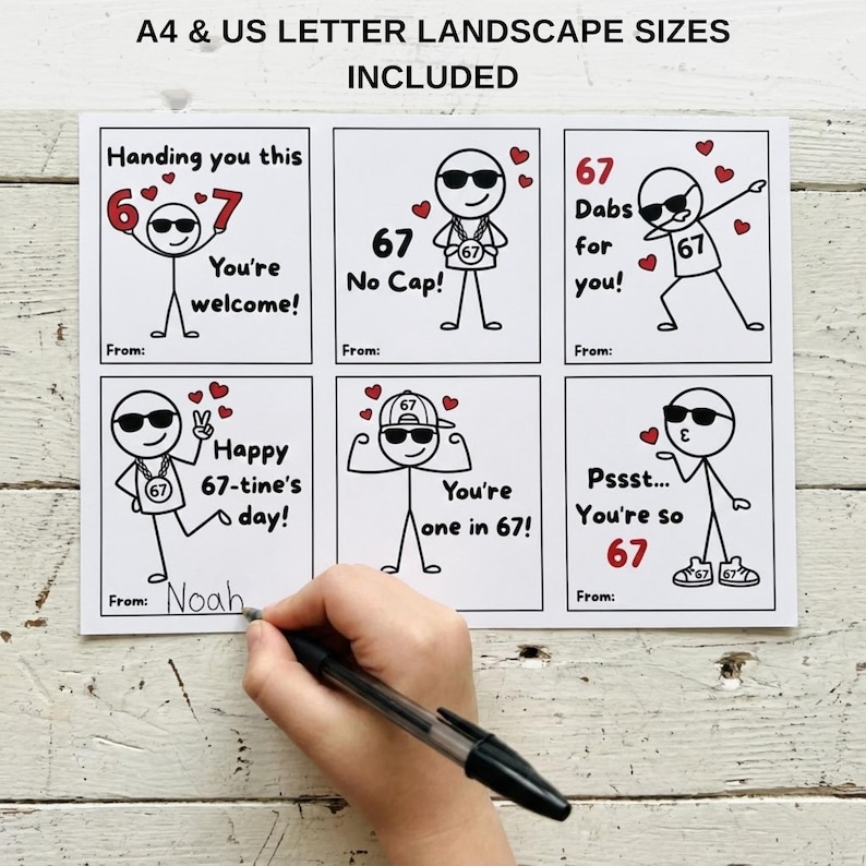 67 Valentines Day Cards Printable | Funny Kids Classroom Valentines ...