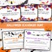 Halloween Scavenger Hunt Printable: Spooky Clues, Family Activity ...