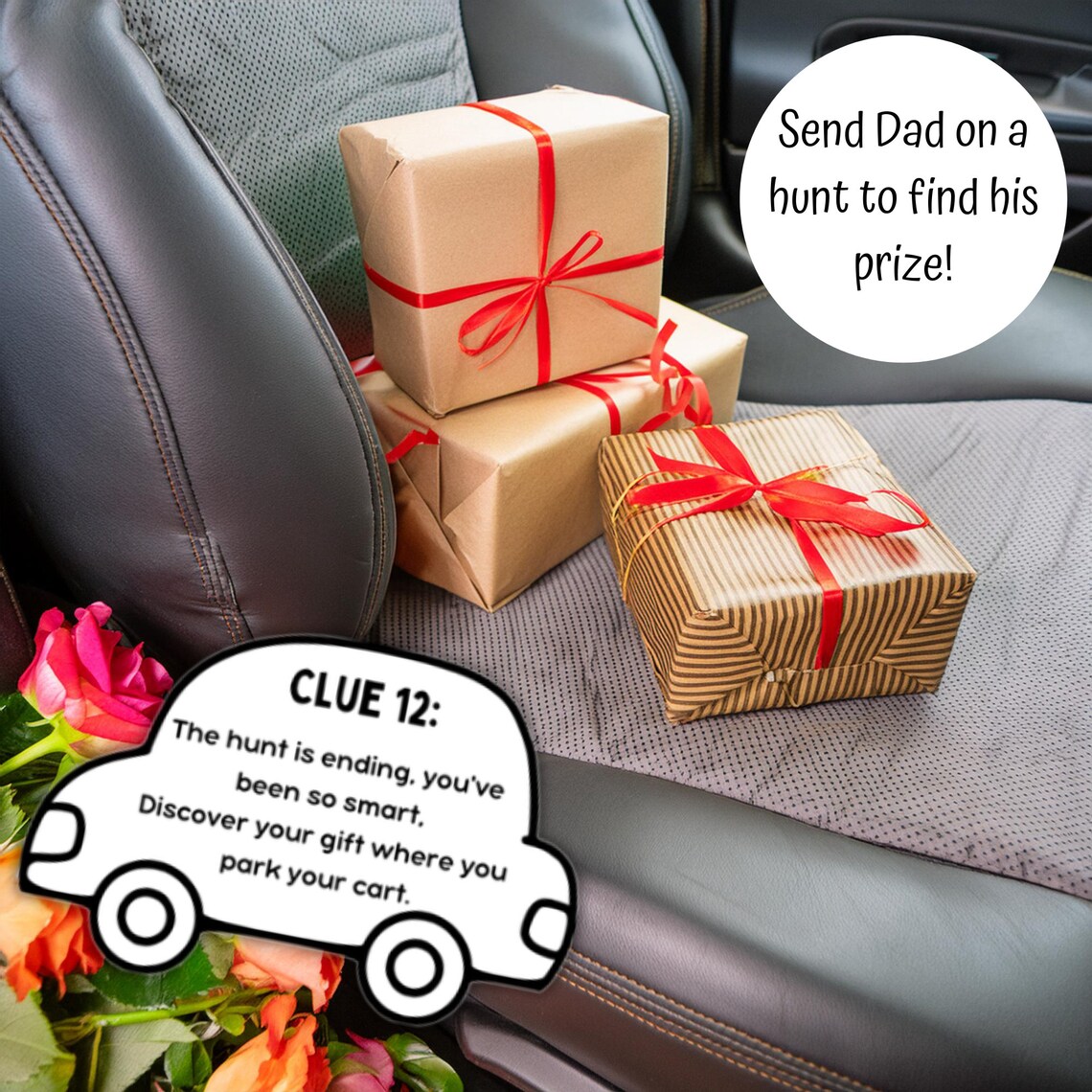 Father's Day Scavenger Hunt Printable Game, the Perfect Gift for Dad on ...