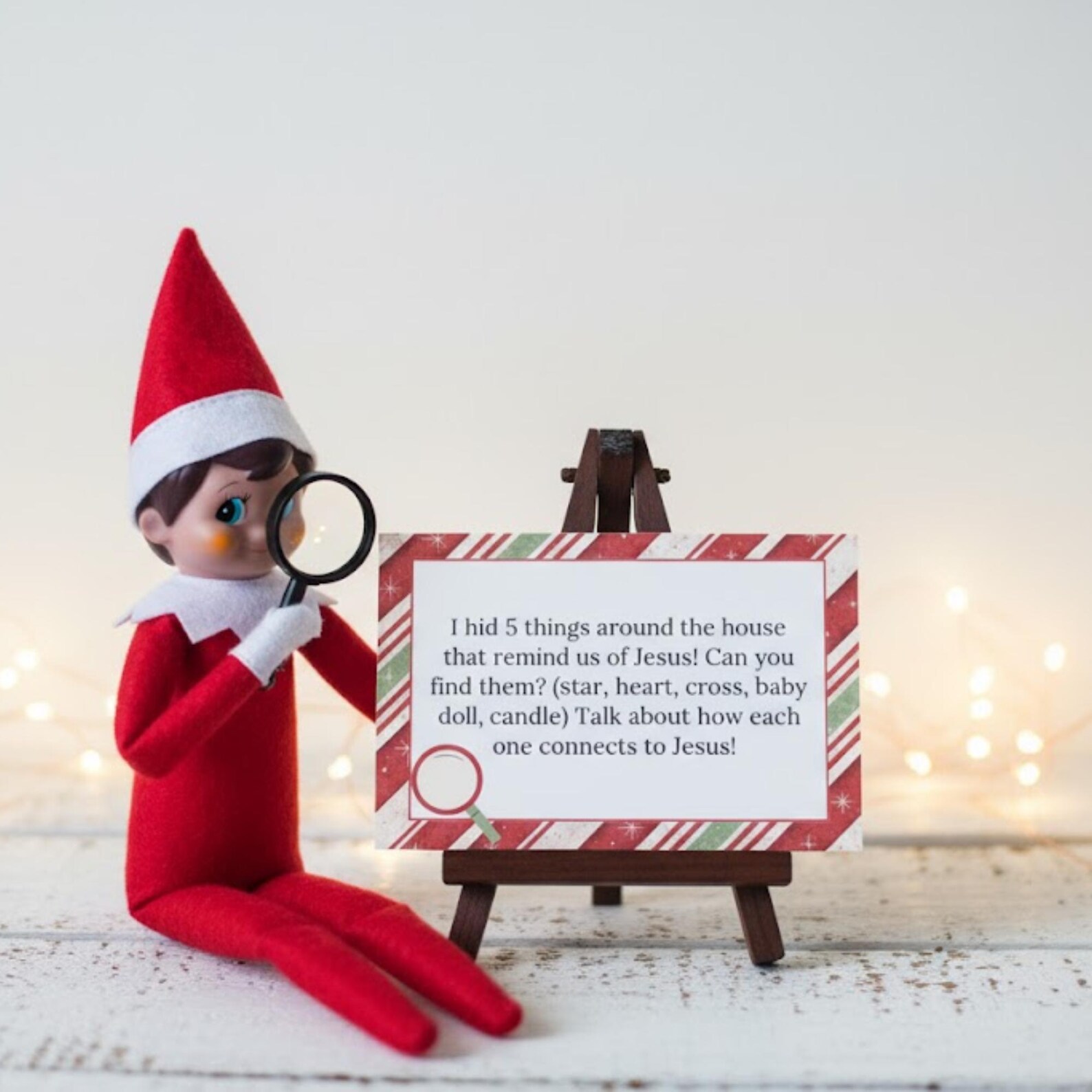 Christian Elf Letters Printable Editable Bundle | Faith Based Elf ...