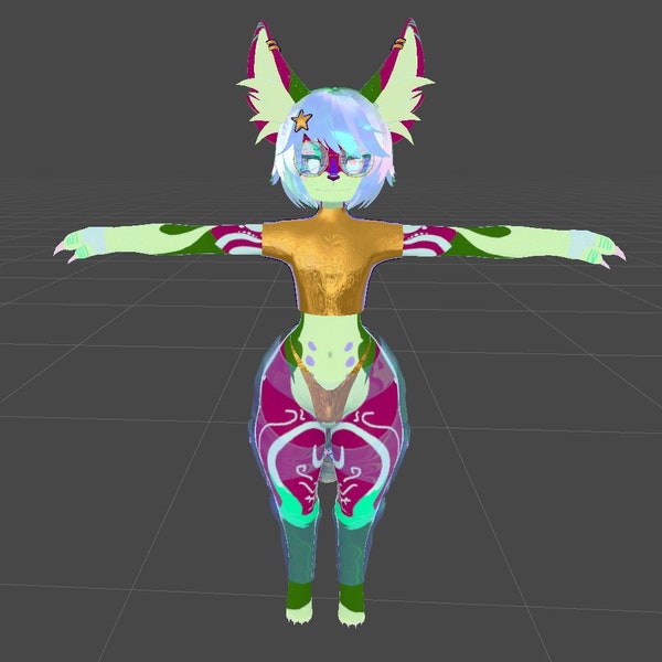 Furry Vrchat Avatar - Etsy