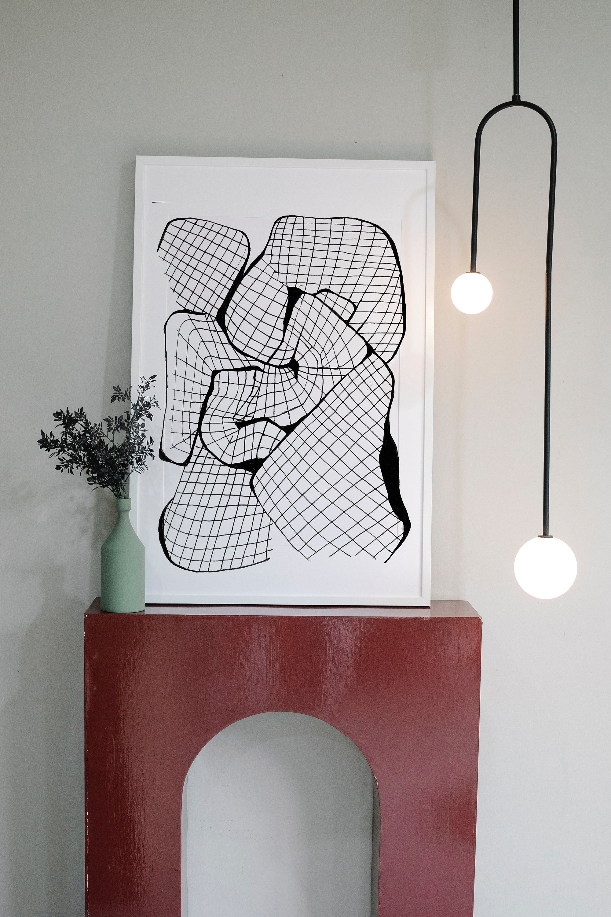 Abstract Raster, Digital File, Raster, Poster, Hokjes, Line Art ...