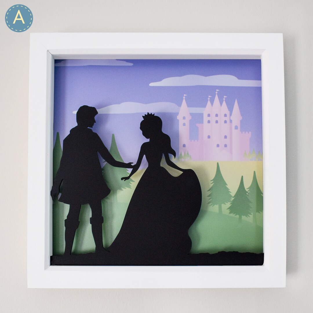 Fairytale Picture Frame Prince Princess Castle Childrens - Etsy