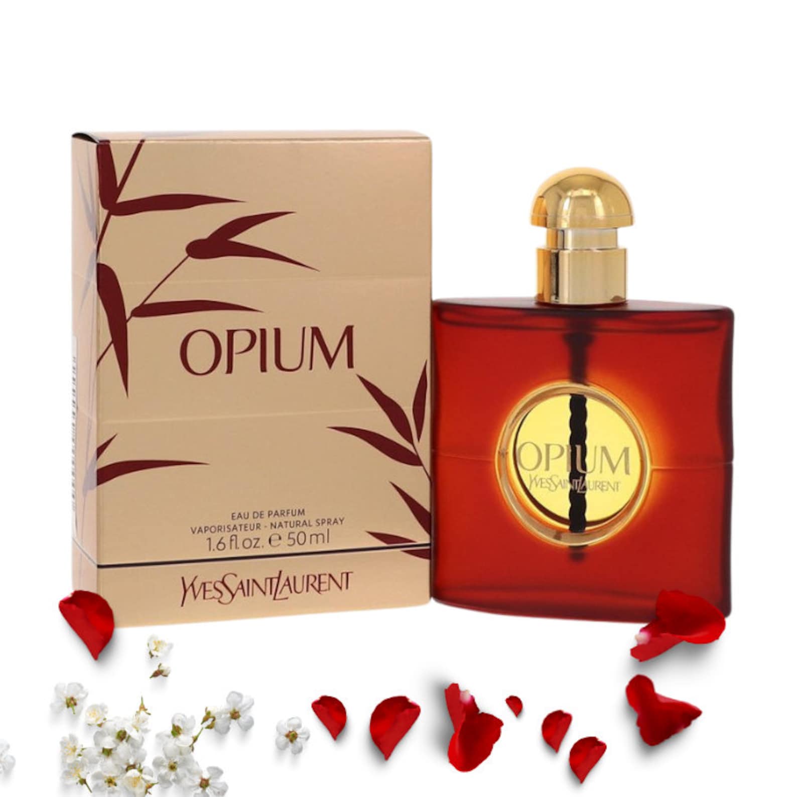 Opium by Yves Saint Laurent Perfume Eau De Parfum 1.6 Fl.oz / 50 Ml ...