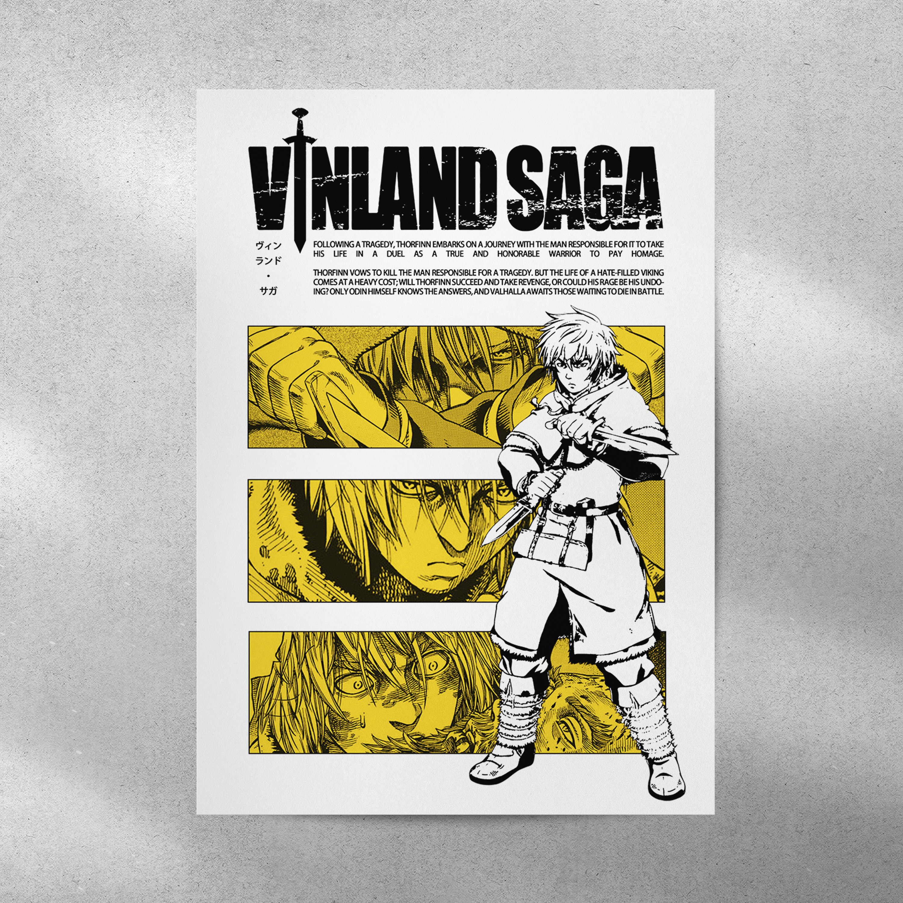 Vinland Saga Poster Design - Etsy