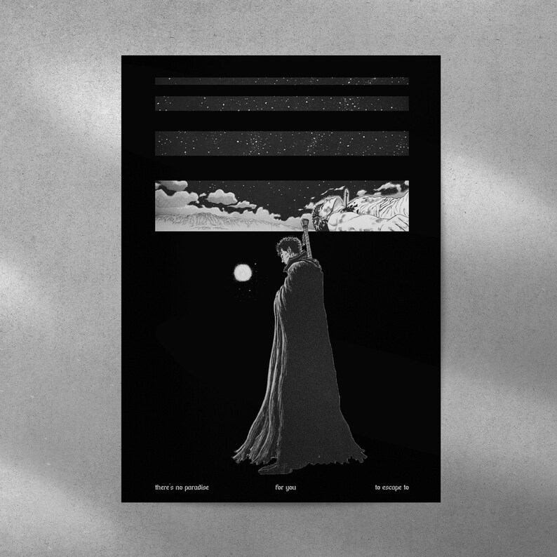 Guts Berserk Poster - Etsy UK
