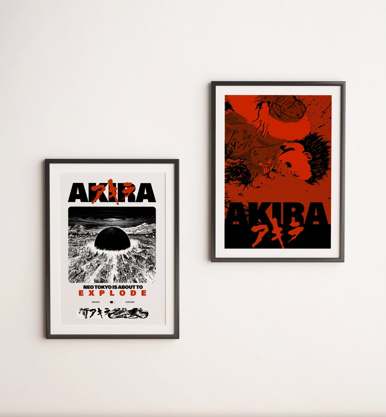 Akira Poster 2 - Etsy