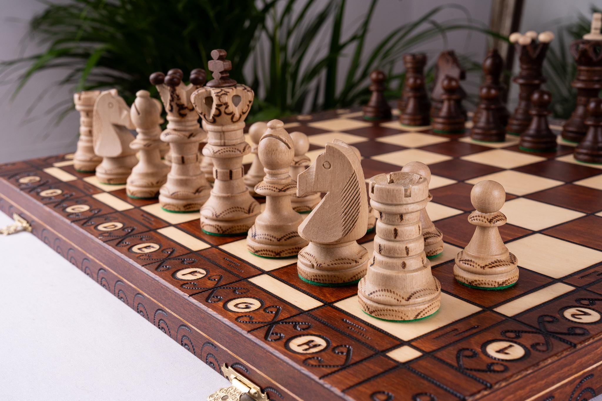 Handmade Artisanal Chess Board | XXL Giant Chess Board | Extra Large ...