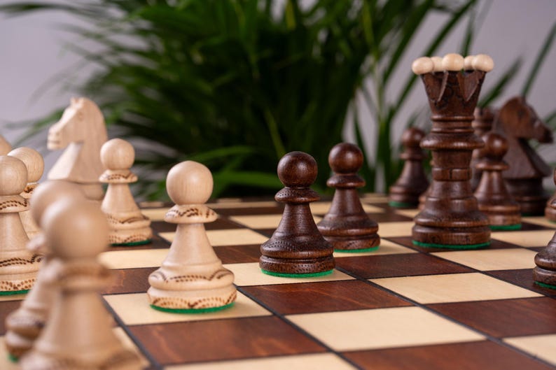 Handmade Artisanal Chess Board | XXL Giant Chess Board | Extra Large ...
