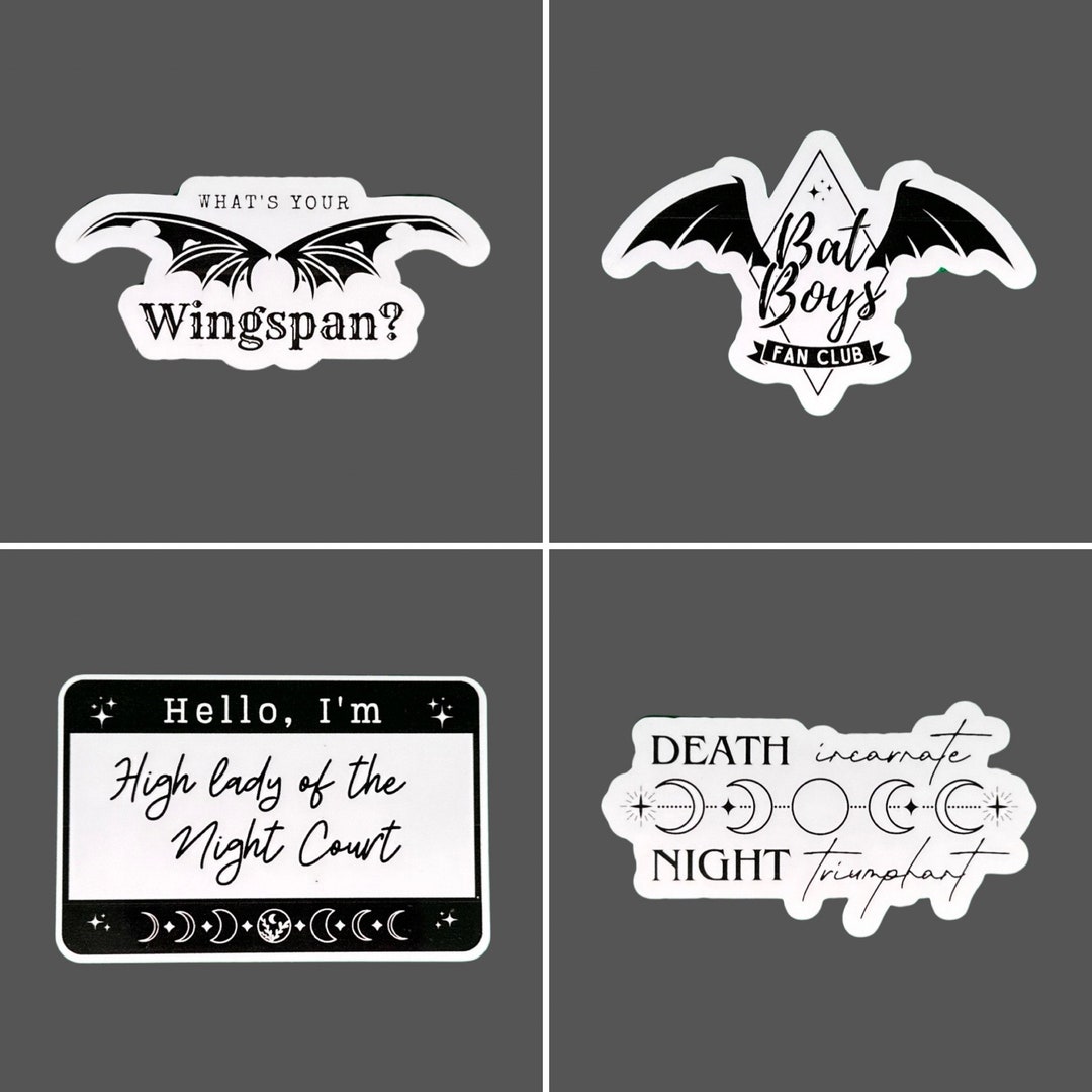 ACOTAR Stickers - Etsy