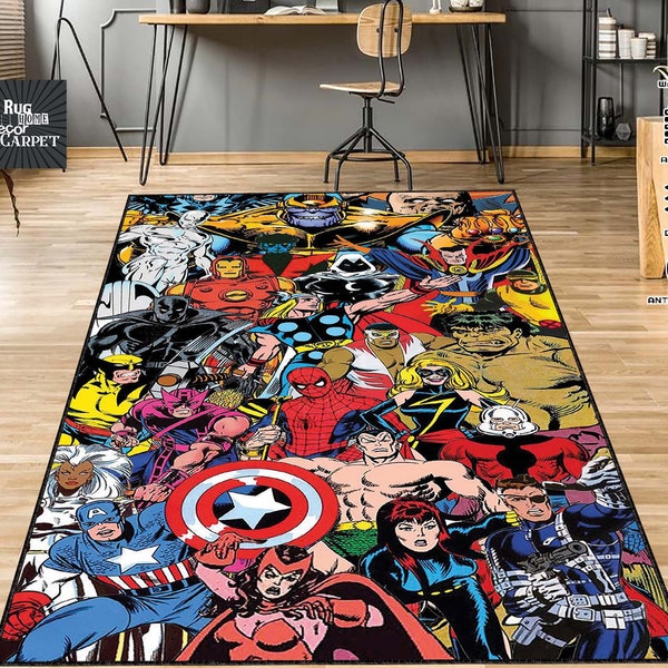 Avengers Rug - Etsy