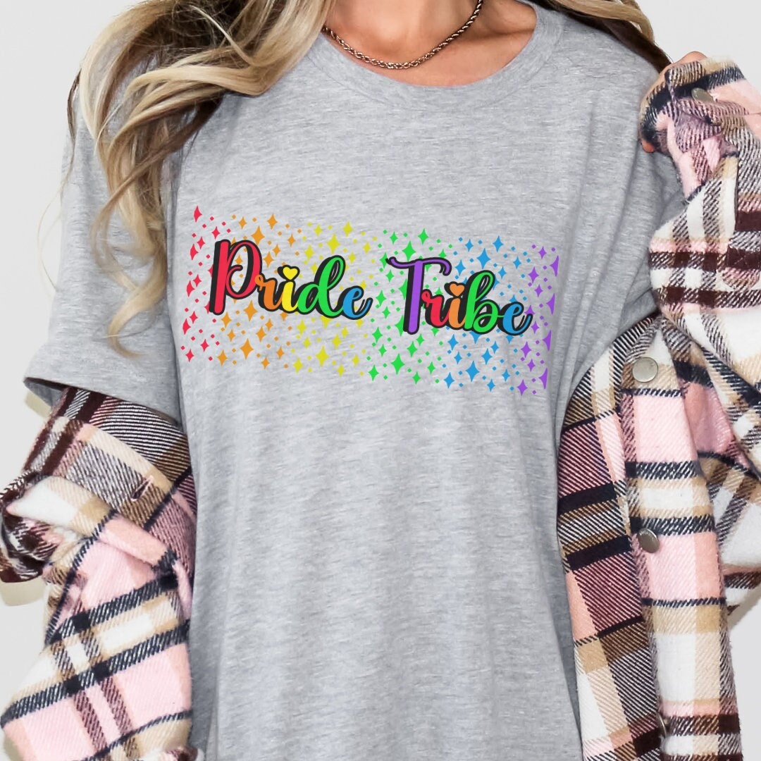 Pride Tribe Tshirt,pride Apparel,lgbtq Shirt,pride Month Clothing,love ...