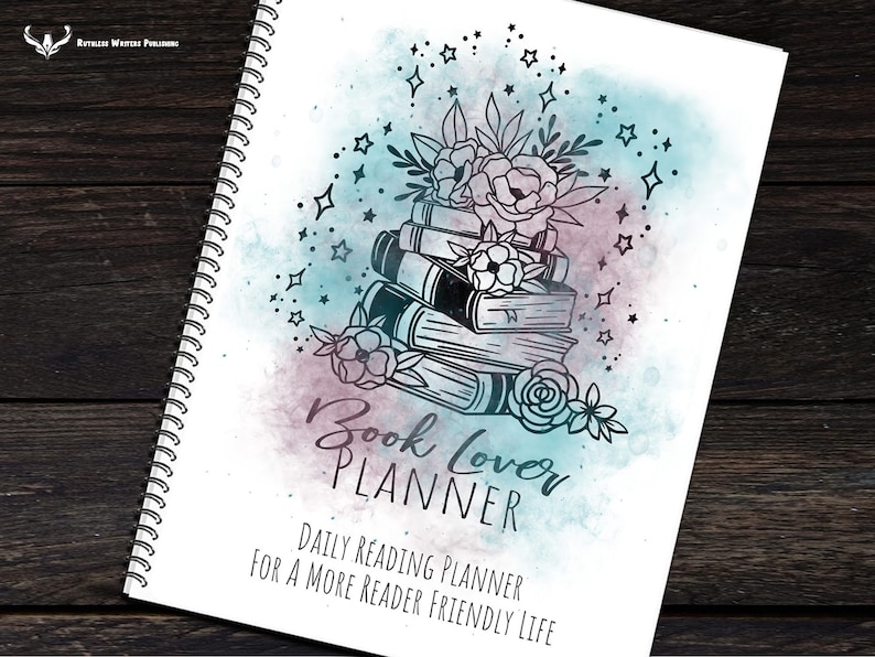 Book Lover Planner: Undated Monthly Reading Tracker (8.5 X 11 Inch) - Etsy