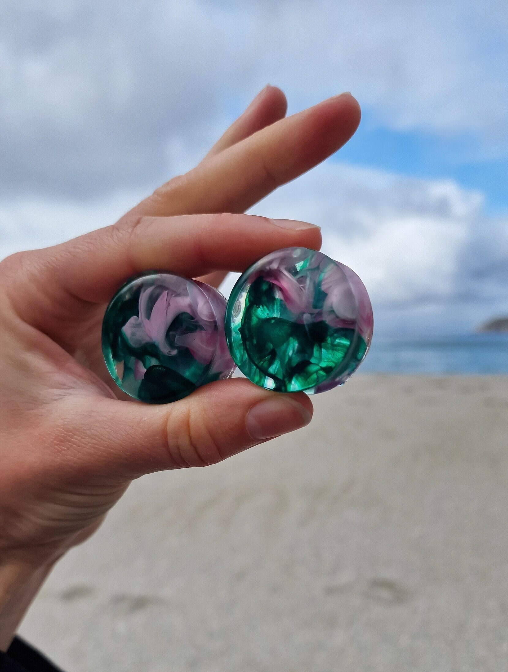 Earplugs Epoxy Resin. Made by Hand. Sizes From 8-100mm. Made - Etsy