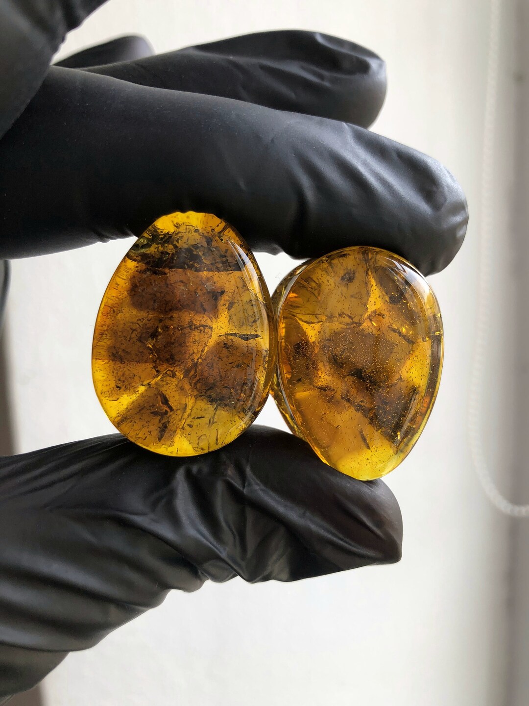 Plugs With Broken Glass Inside. Ear Plugs, Sizes 25mm. Available Drop ...