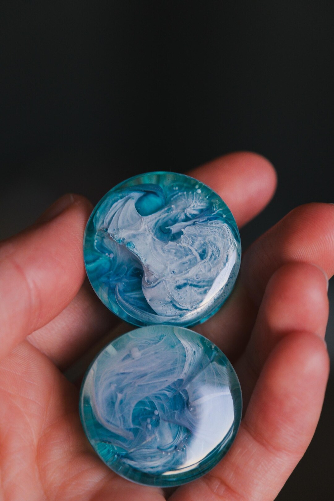 Earplugs, Epoxy Resin. Made by Hand. Sizes From 8-100mm. Made With Love ...