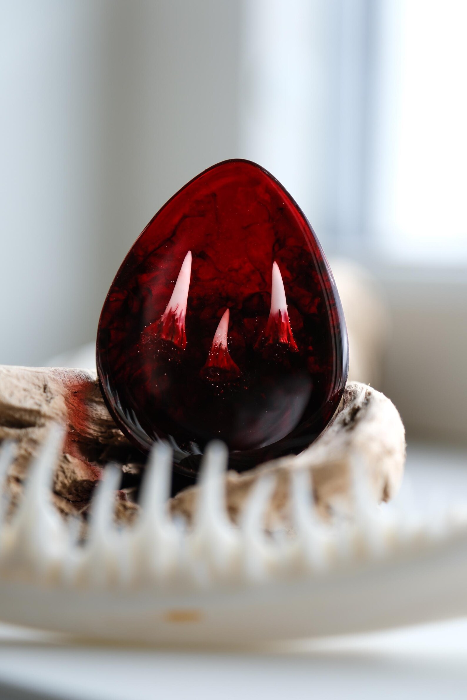 40mm Anglerfish Tooth Plugs – Sea Devil Resin Jewelry | Depth of the ...