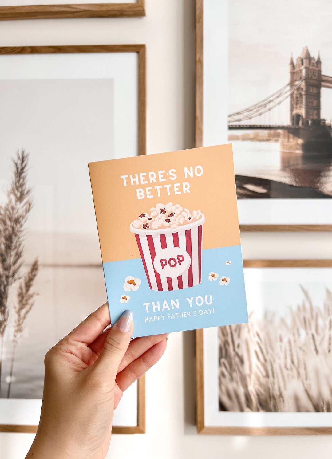 No Better Pop Happy Father's Day! Card | Punny Father's Day Card ...