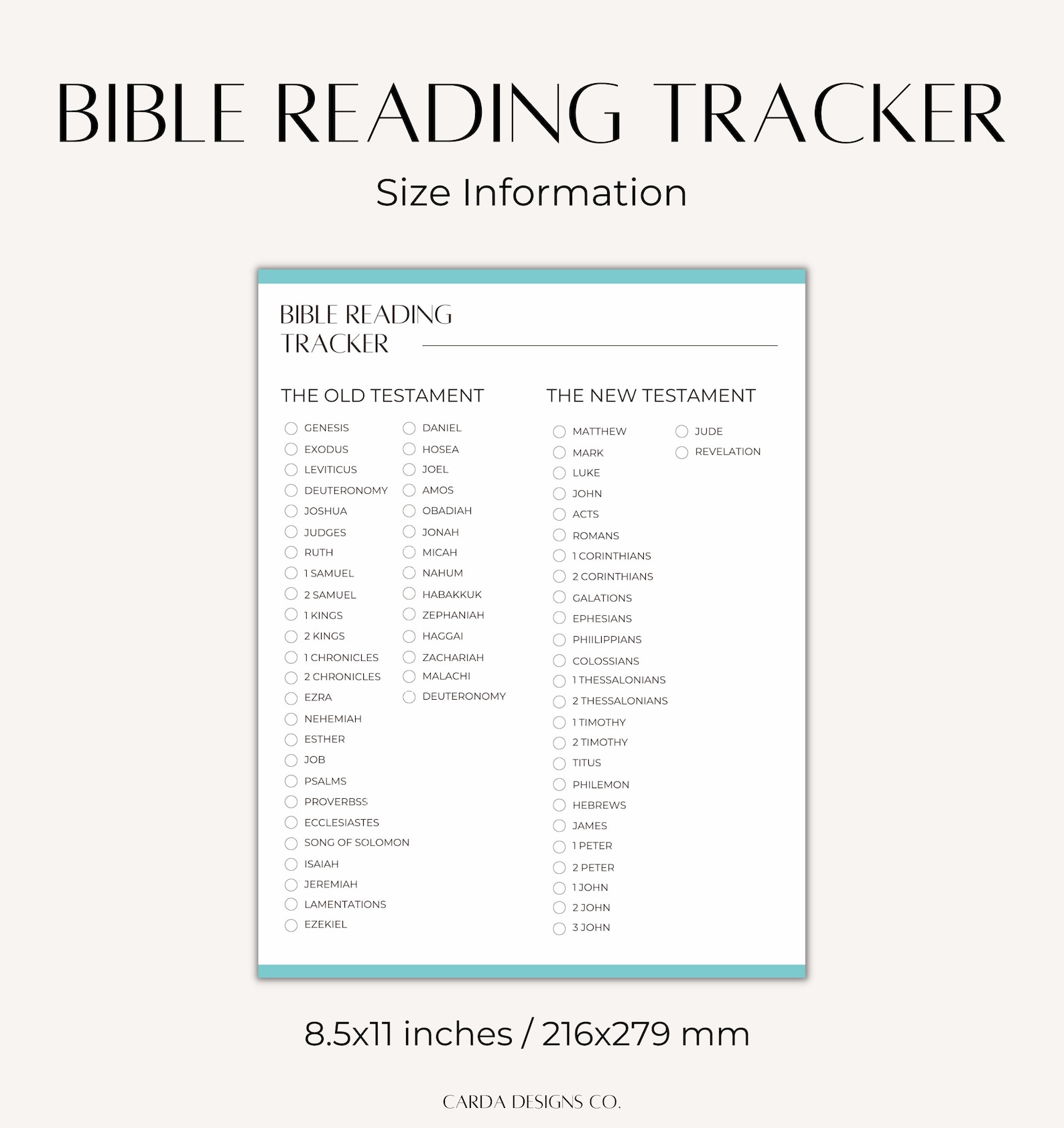 Bible Reading Tracker Printable Bible Reading Log Books of - Etsy