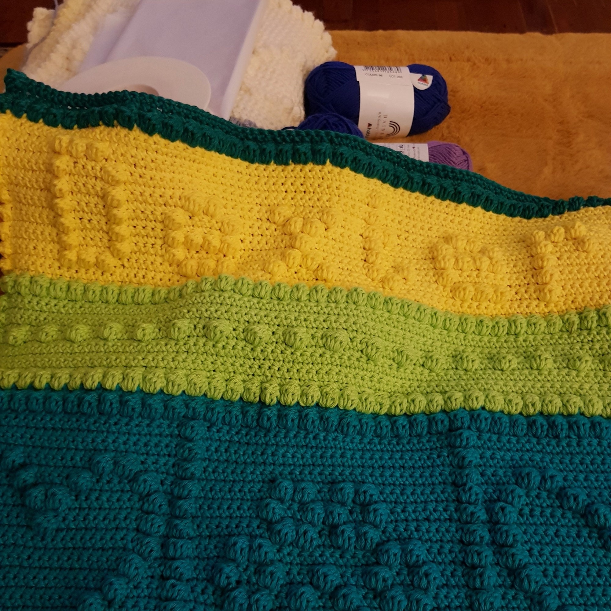 CUSTOM Grid Crochet PDF Pattern - Choose Your Own Words and Names, Dog ...