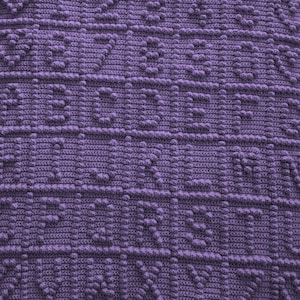 Easy Crochet ALPHABET and NUMBERS Grid Crochet PDF Pattern Sampler ...