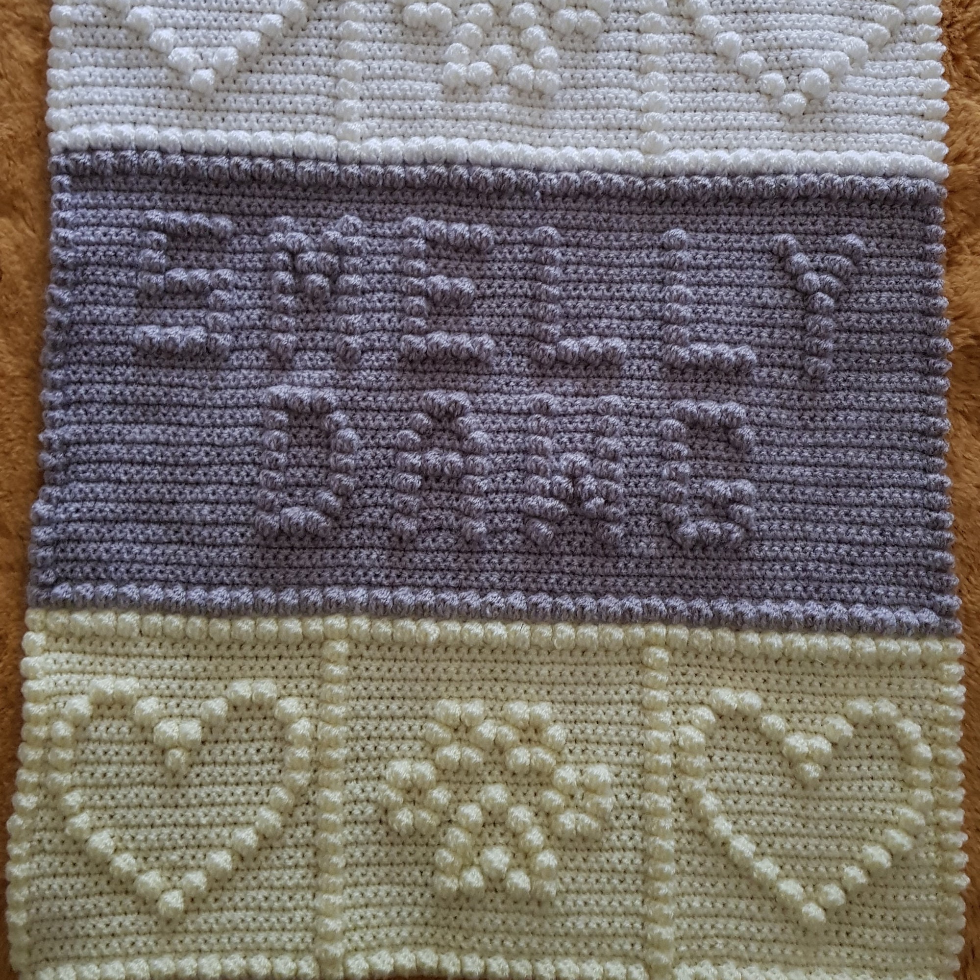 Easy SMELLY DAWG Grid Crochet PDF Pattern Dog Blanket - Etsy