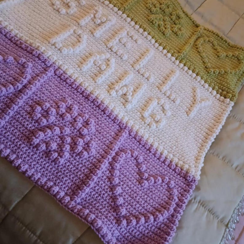 Easy SMELLY DAWG Grid Crochet PDF Pattern - Dog Blanket - Etsy