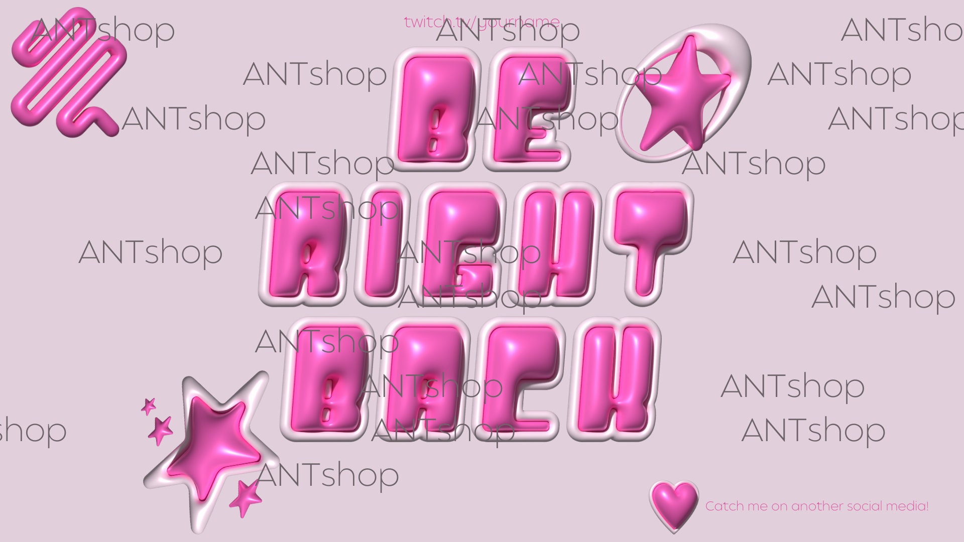 Y2k Pink Bubbly Stream Overlay for Twitch or Youtube - Etsy Australia