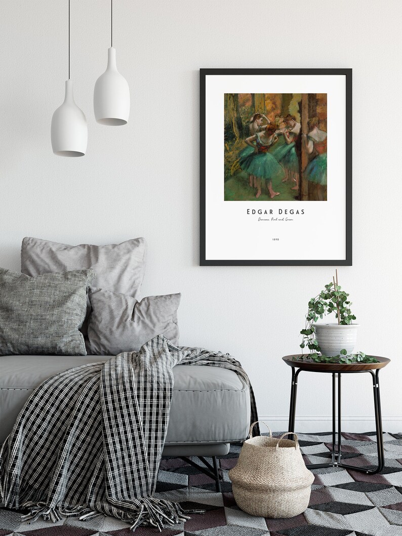 Edgar Degas Dancers Art Print: French Impressionist Ballet Poster - Etsy