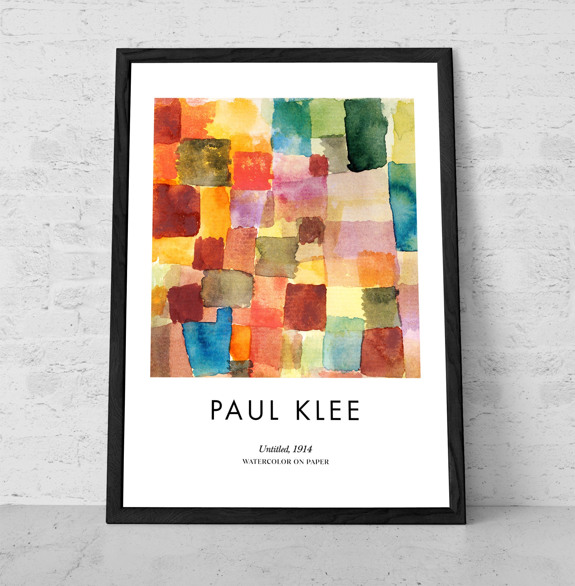 Paul Klee - Untitled, 1914 - Art Print - Modern Home Decor - Klee Wall ...