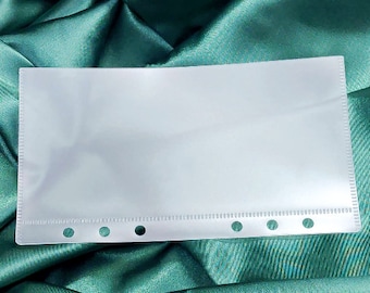 New A6/personal PVC Frosted Cash Envelopes BLANKS - Etsy