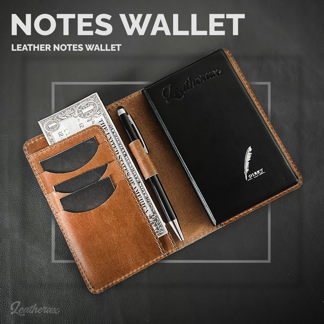 Field Notes Wallet Pure Leather Passport Wallet, Field Notes Cover ...