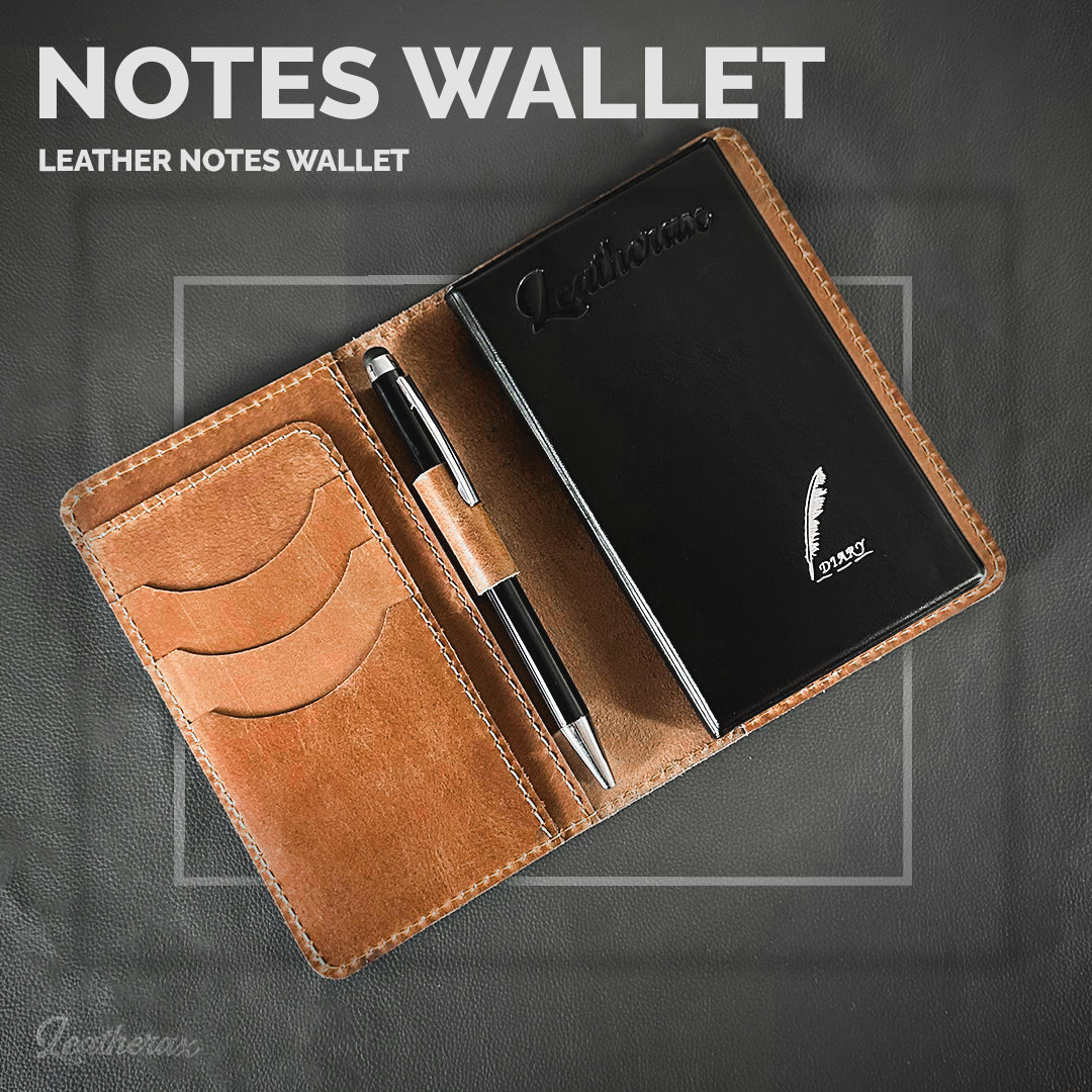 Field Notes Wallet Pure Leather Passport Wallet, Field Notes Cover ...