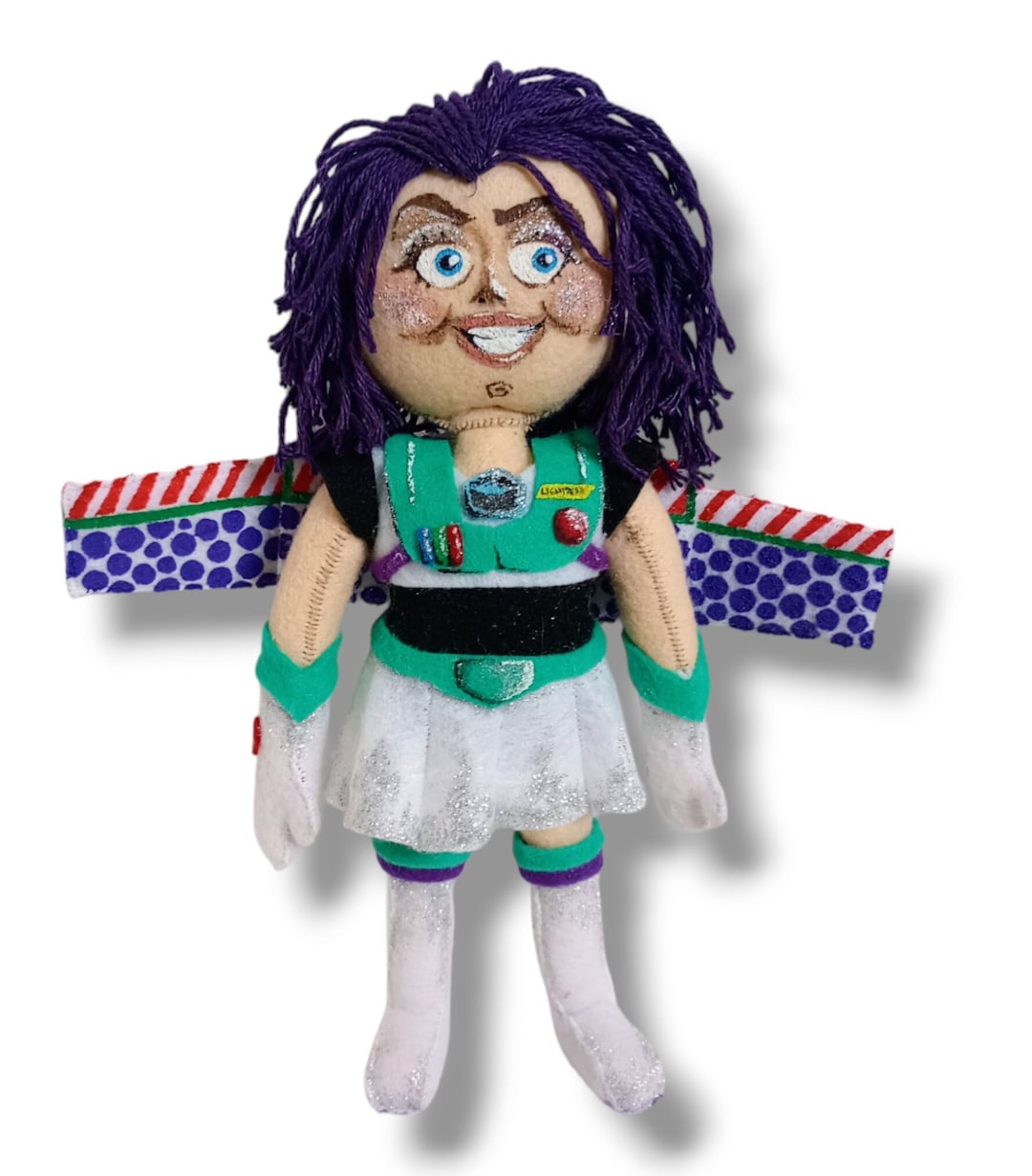 Lady Buzz Lightyear Doll Handmade - Etsy
