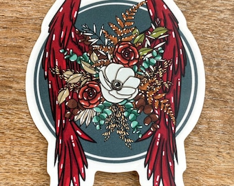 Malenia Inspired Floral Matte Stickers - Etsy