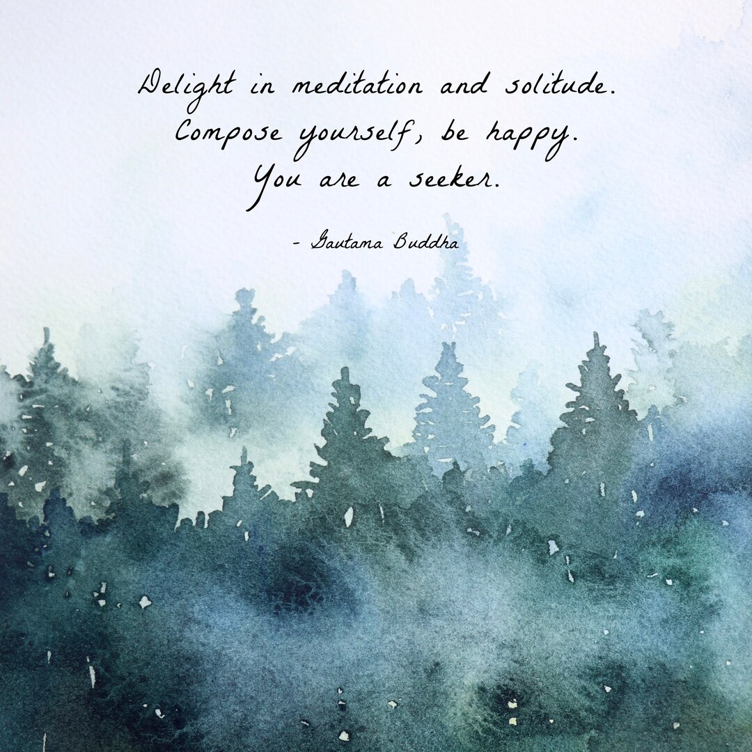 Printable Digital Wall Art, Inspirational Positive Quote, Mindfulness ...