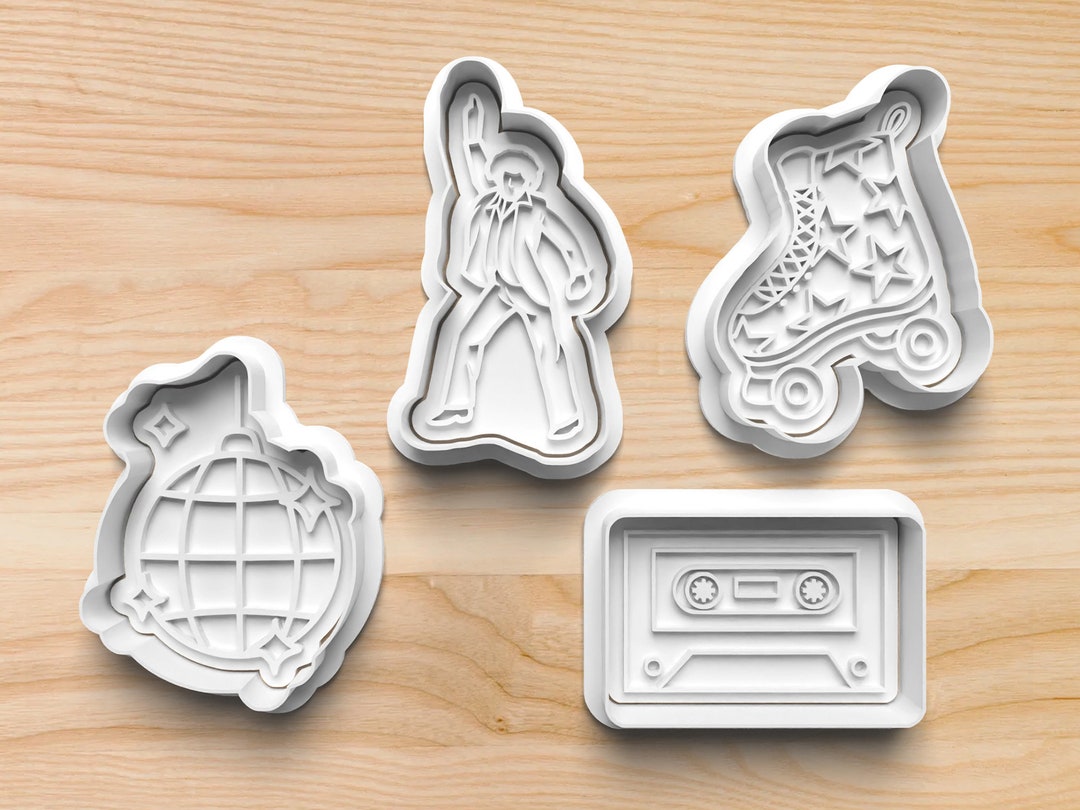 Disco Cookie Cutters 1970s Cookie Cutters Disco Ball Cookie Cutter ...
