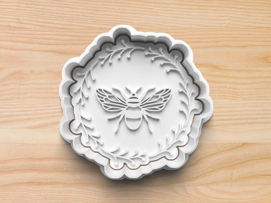 Bee Cookie Cutter: Honeycomb Insect Design - Etsy