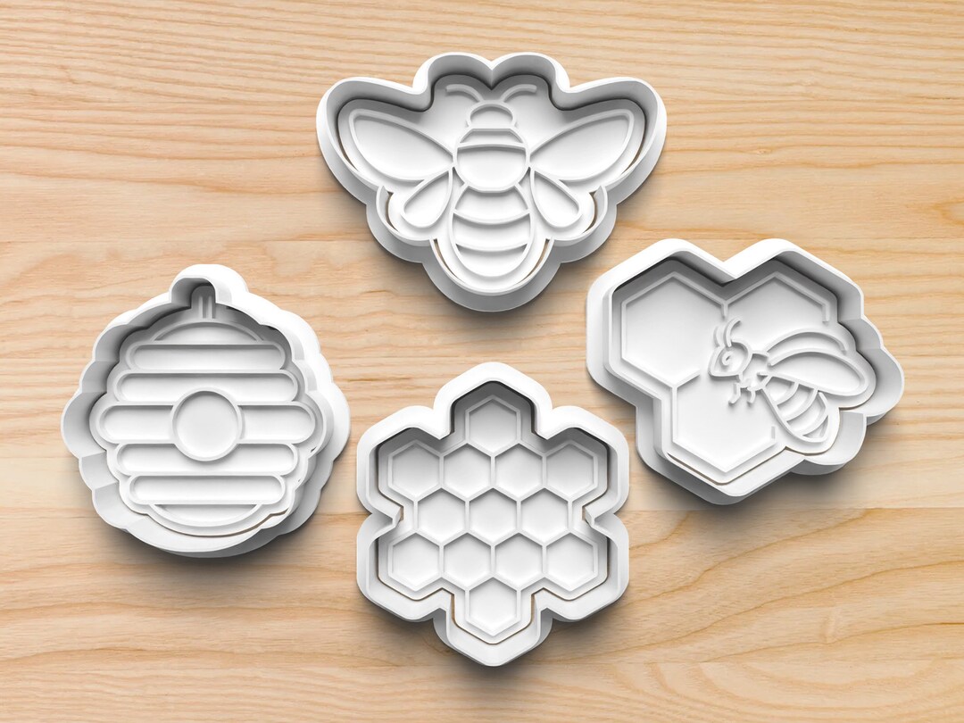 Bee Cookie Cutters Honeybee Cookie Cutters Beehive Cookie Cutter ...