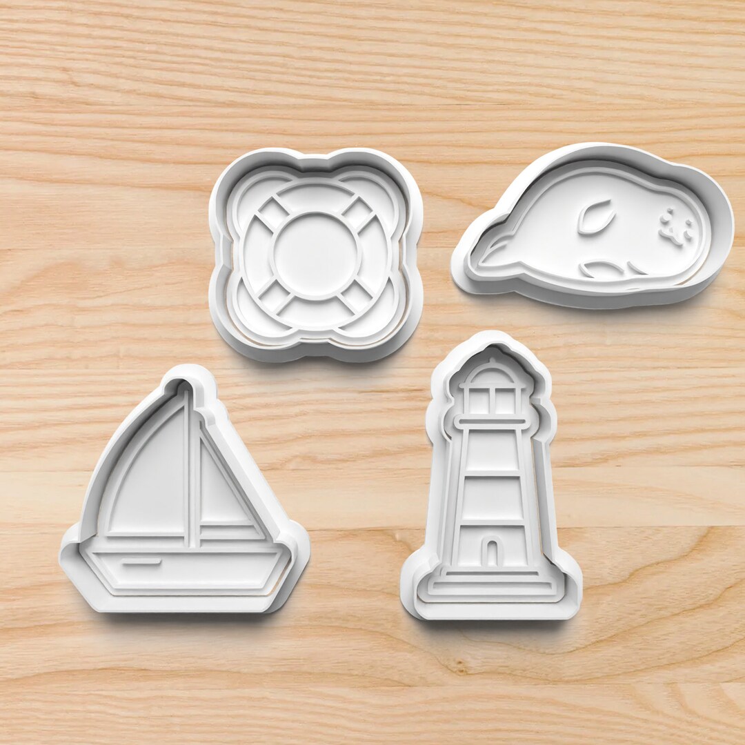 Sailing Cooking Cutters Beach and Lake Cookie Cutters Vaction Cookie ...